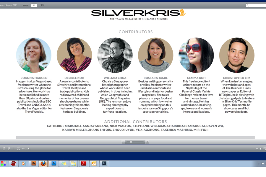 SilverKris August 2013 » William Chua Photography
